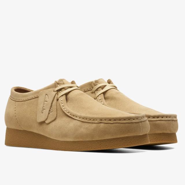 クラークス ワラビー WallabeeEVO WP Clarks ワラビーエヴォウォータープルーフ レースアップ　カジュアルシューズ 靴　モカシン ブーティ 26177834