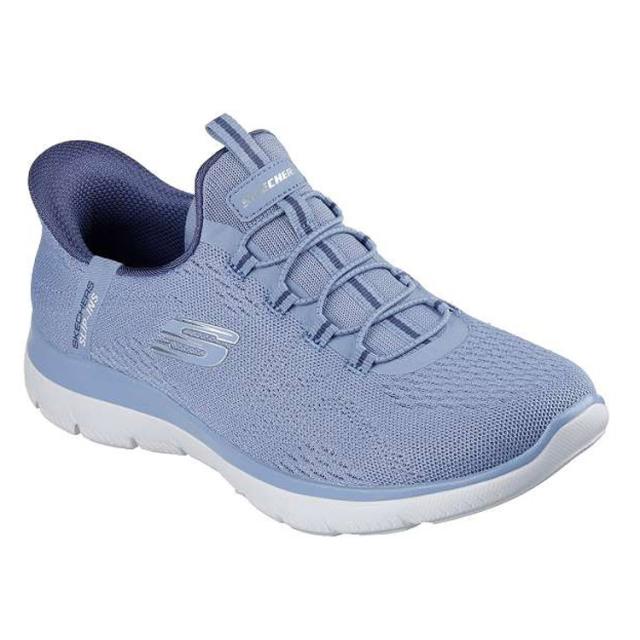 スケッチャーズ スリップインズ ハンズフリー スリッポン レディース SKECHERS SUMMITS スニーカー ローカット ウォッシャブル サミッツ カジュアルシューズ 150284 SLT