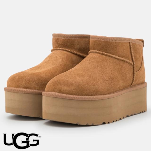 アグ ブーツ 厚底 UGG クラシック ウルトラ ミニ プラットフォーム CLASSIC ULTRA　MINI PLATFORM レディース 1135092 チェスナット