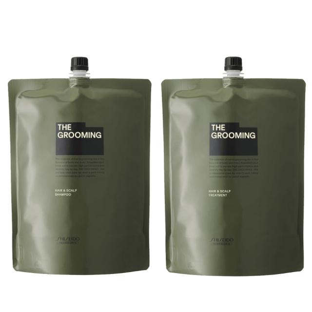 資生堂  ザ・グルーミング  シャンプー 1800ml ＆ トリートメント 1800g リフィル セット【全商品最安値に挑戦】