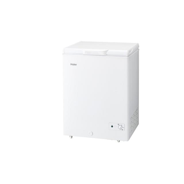 配送のみ/設置取付無し コンパクト 冷凍冷蔵 切替可能 ハイアール 上開き式冷凍庫 142L ホワイト JF-WNC142A(W)