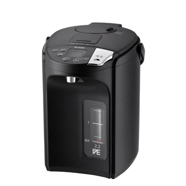 タイガー魔法瓶　蒸気レスVE電気まほうびん　とく子さん　2.2L　アーバンブラック　PIS-G220KE