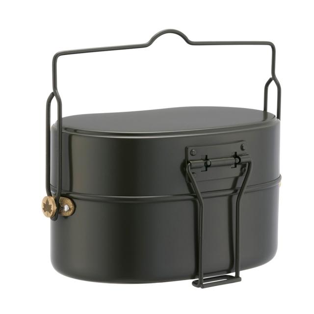 【在庫処分（新品・未使用）】LOGOS(ロゴス) 23式ハンゴウ(2合) 81234400 アウトドア キャンプ 飯盒 BBQ バーベキュー