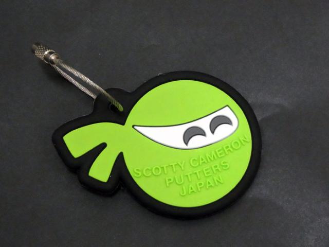 【未使用 S品】 SCOTTY CAMERON スコッティキャメロン ギャラリー限定 エディマメ 忍者 ラバー キーホルダー