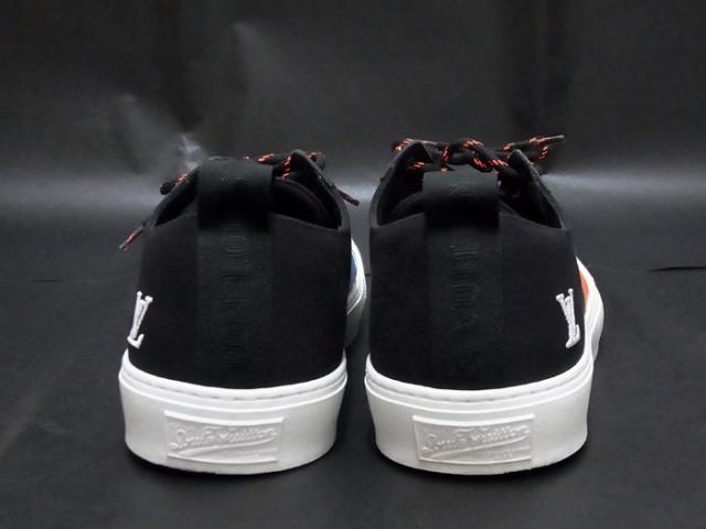 【中古】【美品】 ルイヴィトン タトゥーライン 1A7S9F メンズ スニーカー サイズ 9 日本サイズ 27.5cm