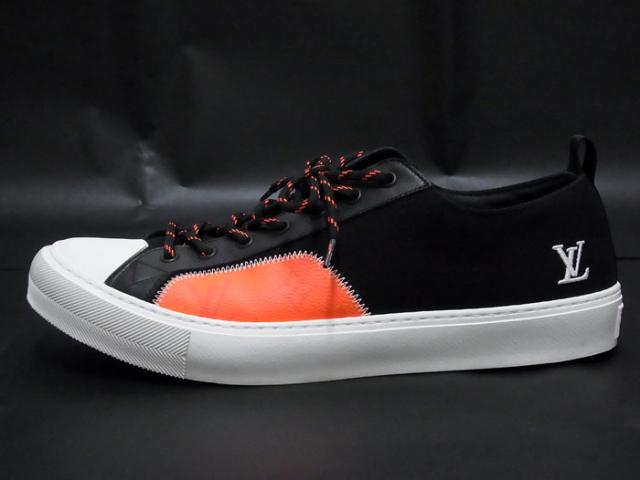 【中古】【美品】 ルイヴィトン タトゥーライン 1A7S9F メンズ スニーカー サイズ 9 日本サイズ 27.5cm