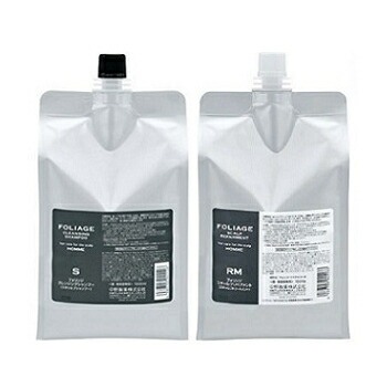 【送料無料】中野製薬 ナカノ フォリッジ クレンジングシャンプー 1500ml + スキャルプリペアメント 1500g