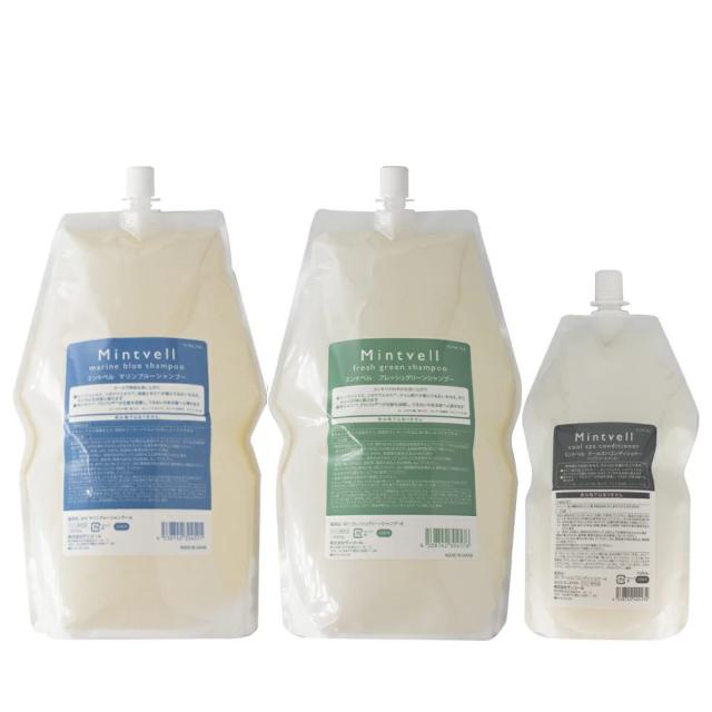 サンコール ミントベル シャンプー　1900ml  + コンディショナー　700g   選べるセット