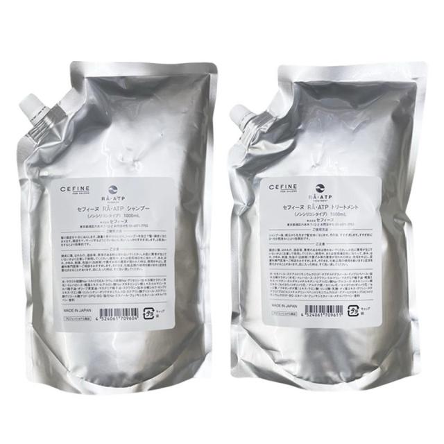セフィーヌ 　 RA・ATP（ラ・エーティーピー）シャンプー　1000ml + トリートメント 1000g