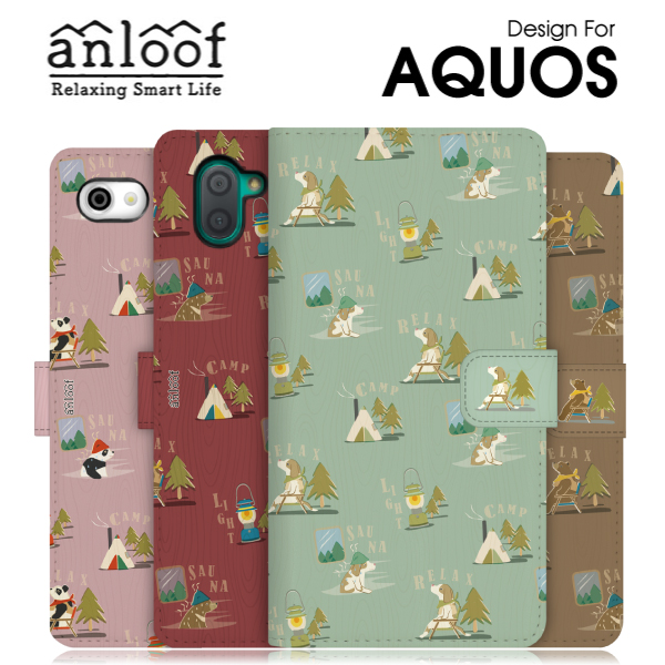 anloof AQUOS R8 pro R7 R6 R5G R3 R2 R Compact ケース 手帳型 R2compact ...