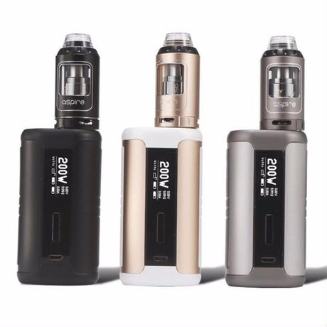爆煙スターターキット Aspire Speeder Kit 200W 【d118】 アスパイア スピーダー 電子タバコ VAPE 爆煙
