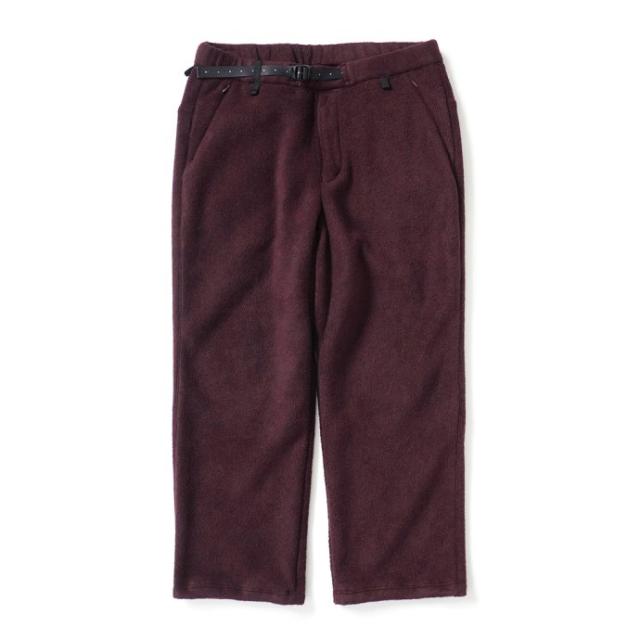 O-（オー）/ FREE SWEAT PANTS フリースイージーパンツ O-W-17 - Wine ポイント 消化