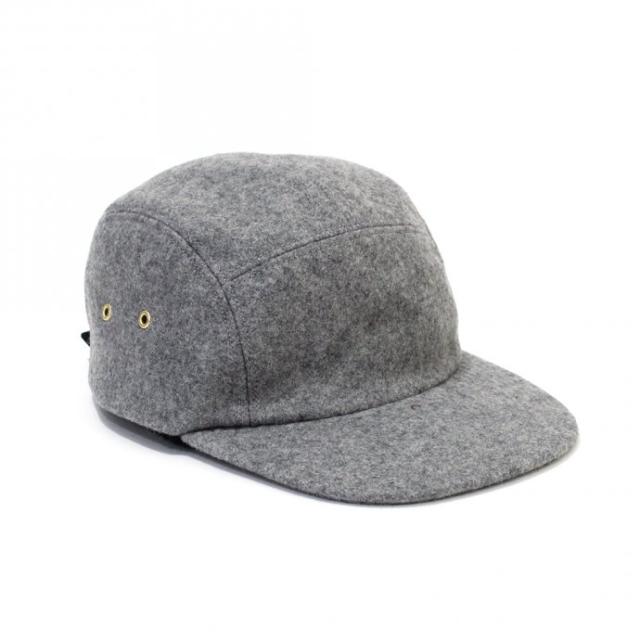 Trad Marks / Basic Jet Cap WM ベーシックジェットキャップ ウールメルトン - Heather Grey ヘザーグレー 即日発送 即納