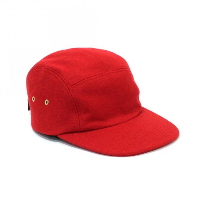 Trad Marks / Basic Jet Cap WM ベーシックジェットキャップ ウールメルトン - Red レッド 即日発送 即納