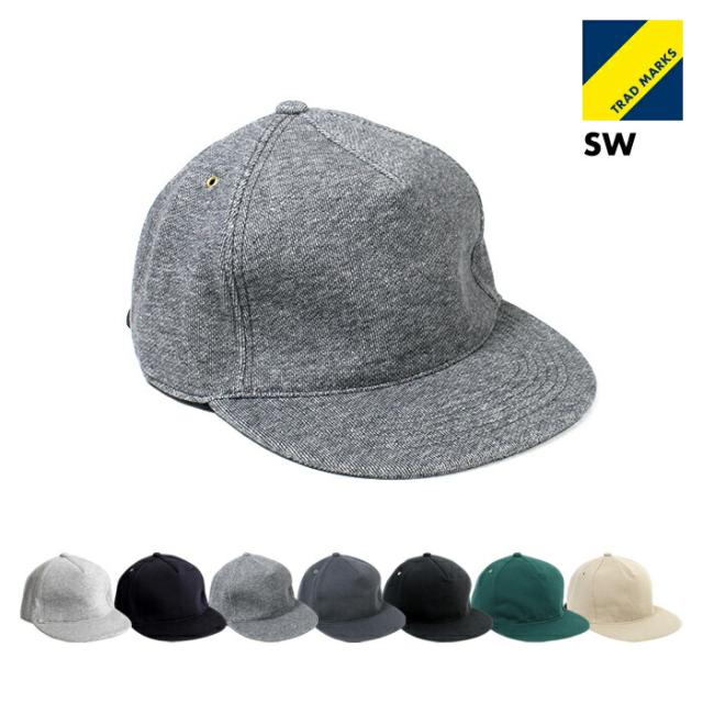 Trad Marks / Basic Cap SW トラッドマークス ベーシックキャップ スウェット ブラック ネイビー ヘザーグレー チャコール ダークヘザー アイビーグリーン ベールカーキ 即日発送 即納