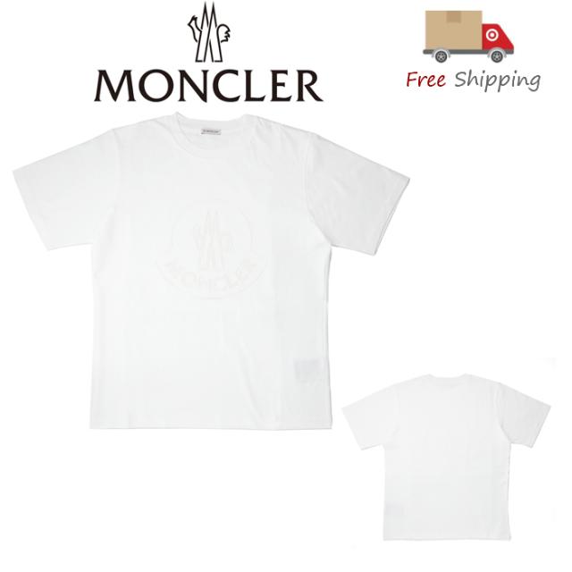 MONCLER モンクレール Tシャツ MAGLIA ロゴ 半袖 Tシャツ 8C00014  プレゼント ギフト 贈り物 無料 ラッピング 包装