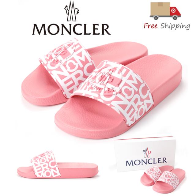 MONCLER モンクレール4C00060 ロゴフラットサンダル 新品ギフト ラッピング プレゼント プレゼント ギフト 贈り物