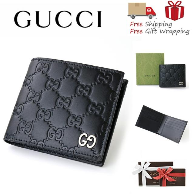 GUCCI グッチ 財布 シグネチャーウォレット 二つ折り財布 473916  新品 ギフト プレゼント プレゼント ギフト 贈り物 無料 ラッピング 包装