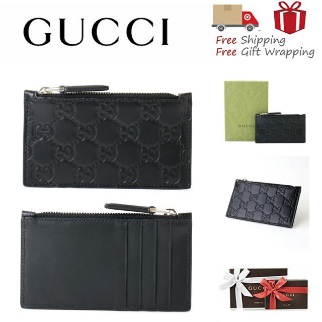 GUCCI グッチ  カードケース ミニ財布 779876 新品ギフト ラッピング プレゼント プレゼント ギフト 贈り物 無料 ラッピング 包装