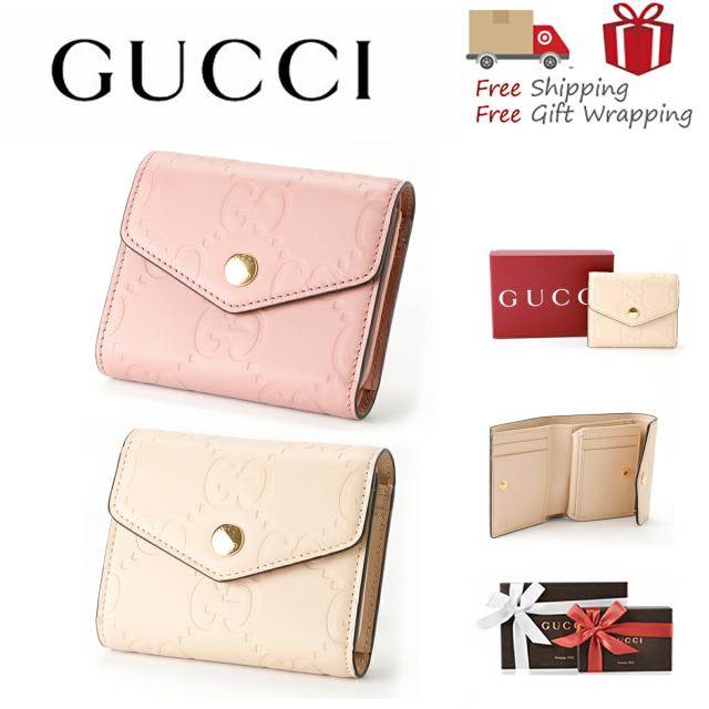 【送料無料】GUCCI グッチ 財布 772793 GGレザーパステル ミニウォレット 新品 ギフト プレゼント プレゼント ギフト 贈り物 無料 ラッピング 包装