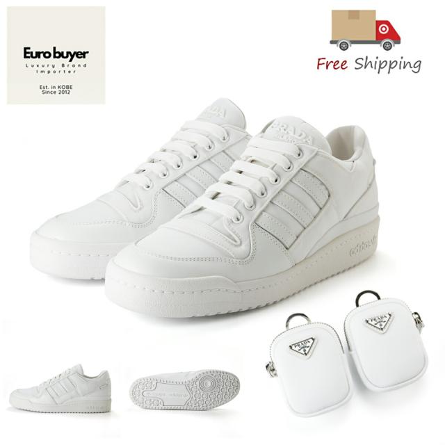 PRADA プラダ  人気スニーカー ADIDAS x PRADA 2EG390 ポーチ付 スニーカー 新品 ギフト プレゼント プレゼント ギフト 贈り物 無料 ラッピング 包装
