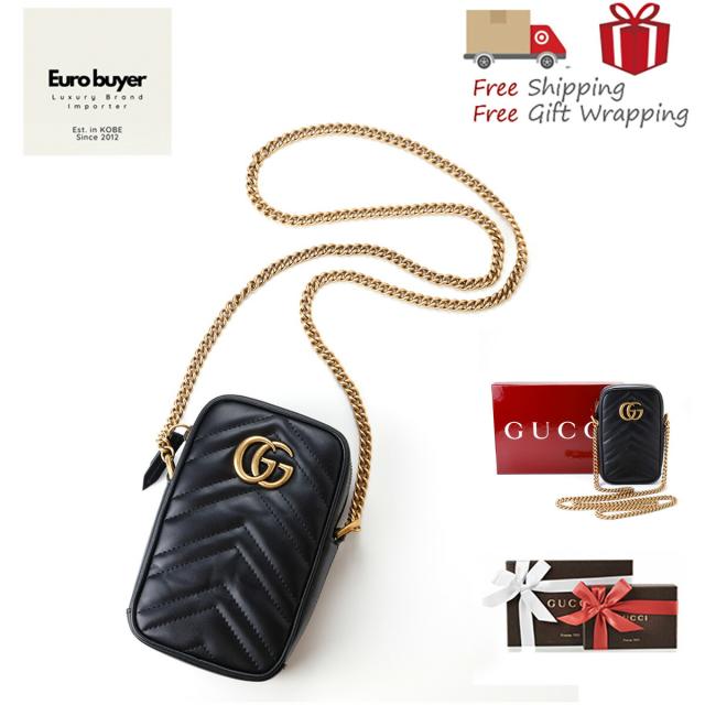 GUCCI グッチ バッグ 598597 GGマーモント ミニバッグ   新品 ギフト プレゼント 贈り物 無料 ラッピング 包装