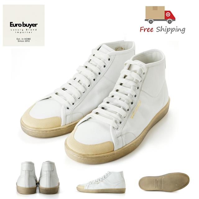 SAINT LAURENT サンローラン アウトレット ホワイト スニーカー 新品ギフト ラッピング プレゼント プレゼント ギフト 贈り物 無料 ラッピング 包装