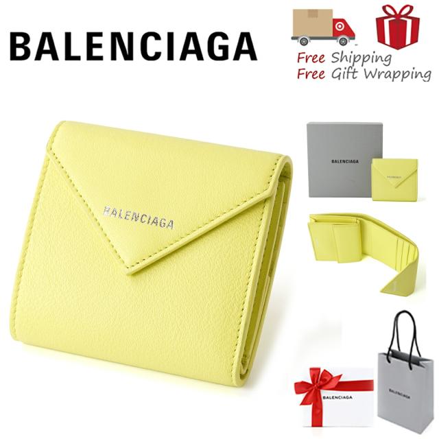 BALENCIAGA バレンシアガ 財布 ２つ折り財布 637450  ギフト包装可 新品 ギフト プレゼン 贈り物 無料 ラッピング 包装