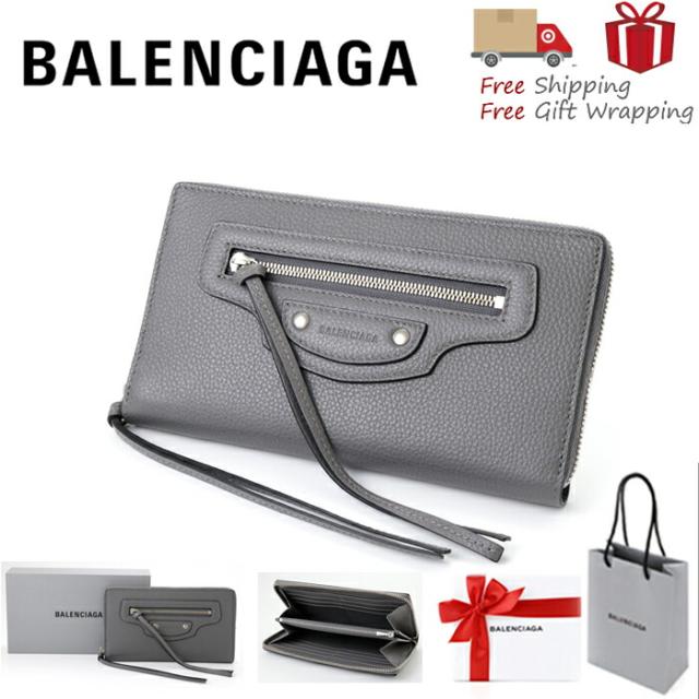 【送料無料】BALENCIAGA バレンシアガ　財布 640115 ネオクラシック 長財布  新品 ギフト プレゼン 贈り物 無料 ラッピング 包装