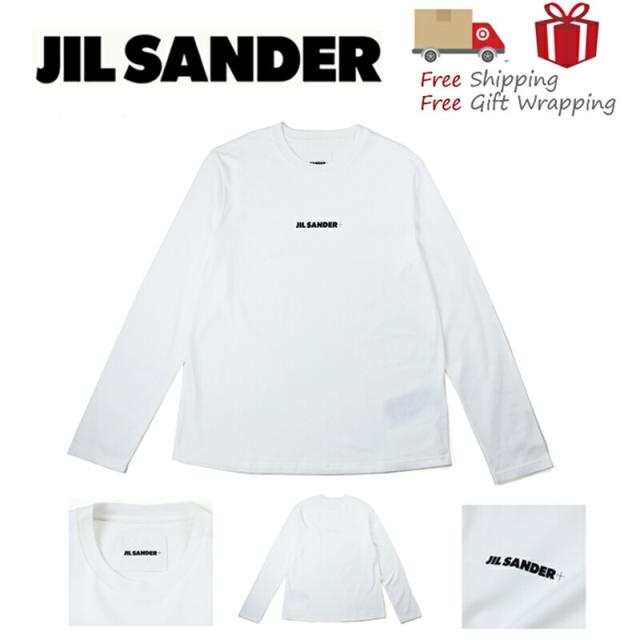 【送料無料】JILSANDER ジルサンダー  ロングTシャツ J40GC0117 ホワイト 新品ギフト ラッピング プレゼント プレゼント ギフト 贈り物 無料 ラッピング 包装