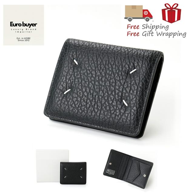 MAISON MARGIELA  メゾン マルジェラ  財布　二つ折り財布 S56UI0140 P4455 ギフト 新品 ギフト プレゼント プレゼント ギフト 贈り物 無料 ラッピング 包装