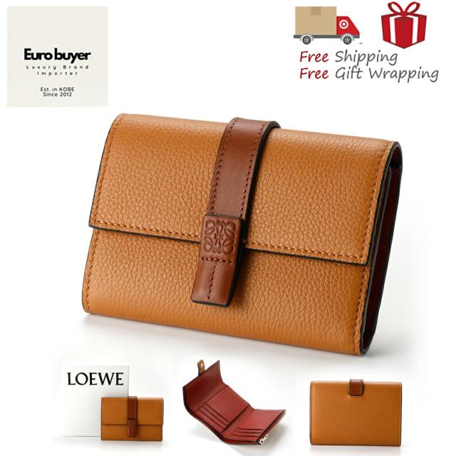 LOEWE ロエベ 財布 アナグラム バーティカル 財布 紙袋付　 新品　ギフト ラッピング プレゼント プレゼント ギフト 贈り物 無料 ラッピング 包装