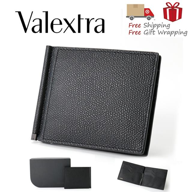 【送料無料】 Valextra ヴァレクストラ  財布 マネークリップ 財布 SGSR0080028LRDWG99   新品 ギフト プレゼント プレゼント ギフト 贈り物 無料 ラッピング 包装