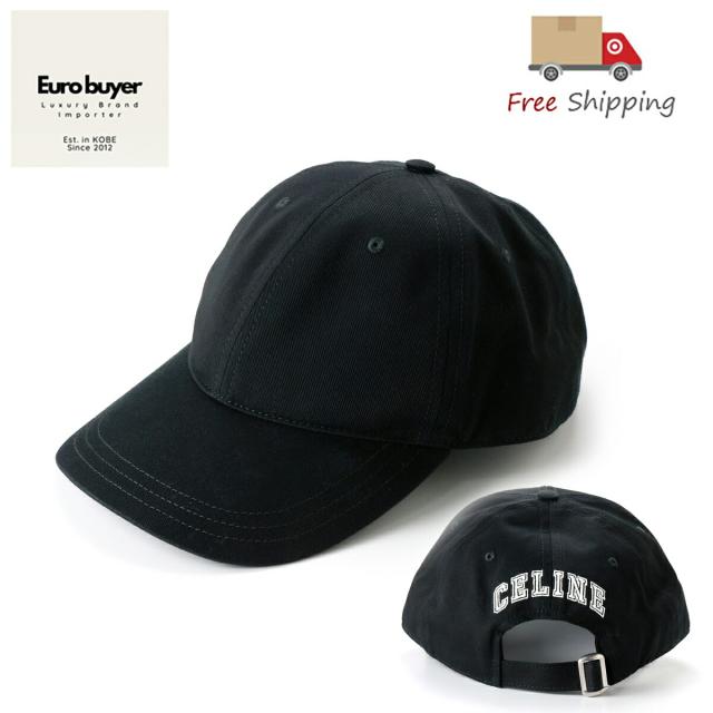 CELINE  セリーヌ キャップ 帽子　ロゴ   2AU4K234X 新品 ギフト プレゼント  贈り物 無料 ラッピング 包装