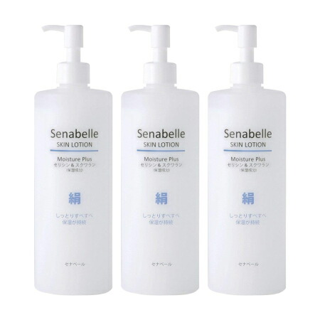 【3個セット】東和コーポレーション 　セナベール スキンローション モイスチャープラス 480ml  (4907026094302-3)