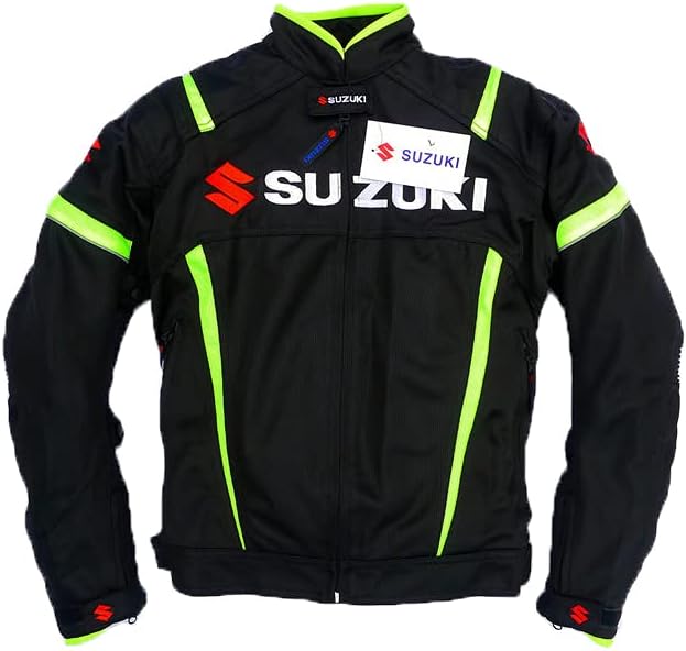 バイク用 ジャケット メンズ 通気性 メッシュジャケット 春夏 ライディングジャケット 中綿 アウトドアジャケット 耐摩性 保護力 プロテクター付き