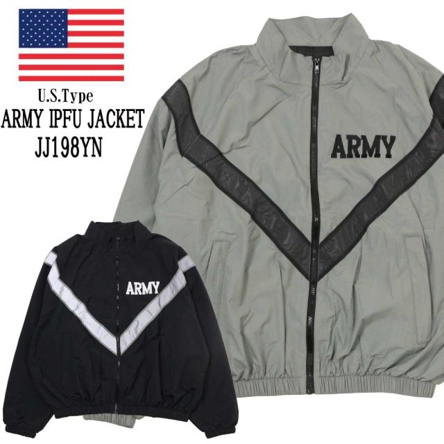 YMCLKY 米軍タイプ ARMY IPFUジャケット ジャージ ジャケット JJ198YN ナイロンジャケット トレーニングウェア スポーツウェア ウィンドブレーカー メンズ