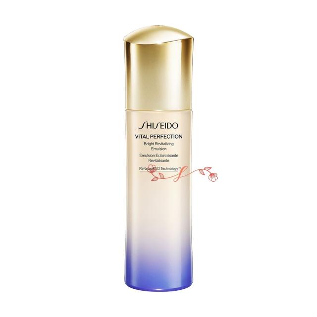 shiseido 資生堂 バイタルパーフェクション ブライトリバイタル エマルジョン / 本体 / 100mL / フローラル　国内正規品