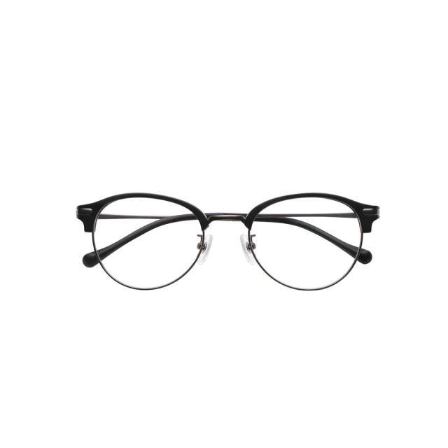 送料無料 シニアグラス ピントグラス 老眼鏡 リーディンググラス ブルーライトカット PG-112L-MBK │ シニア ピント グラス 老眼 近視 眼鏡 リーディング おしゃれ 軽度 女性 レディース 女性用 メンズ 男性用 マットブラック