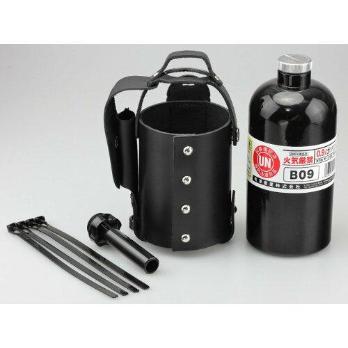 KIJIMA キジマ ガソリンボトル＆レザーホルダーセット 900ccボトル/ブラック 品番:HD-04166