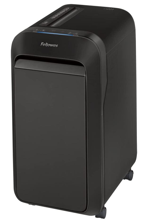 FELLOWS フェローズ 5180401 プロフェッショナルシュレッダー LX221 マイクロカット 最大幅:A4 11枚〜50枚 21L〜30L ホッチキス可 ブラック