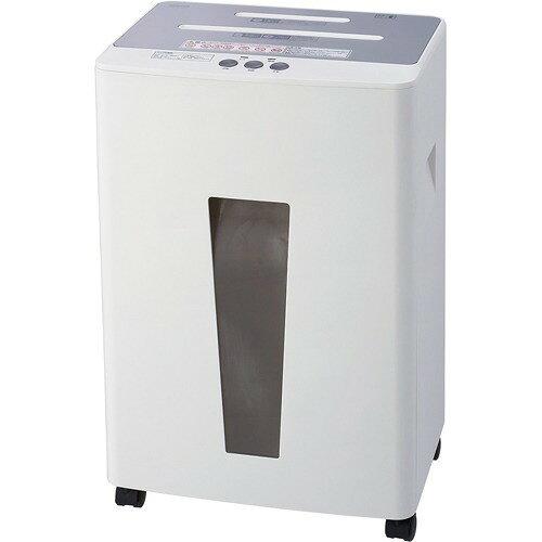 ナカバヤシ パーソナルシュレッダ ノイズレス A4 クロスカット NSE-NLC01 1台 ホワイト