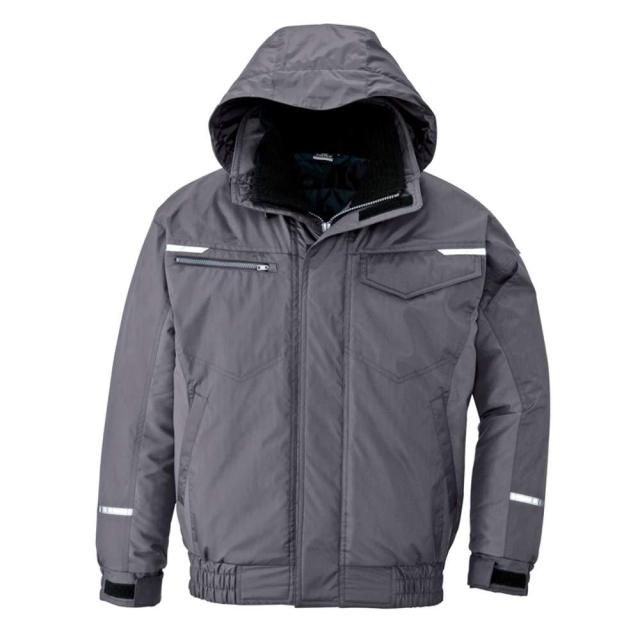 アイトス 制電防寒ブルゾン グレー (AZ9366004LL 1392)