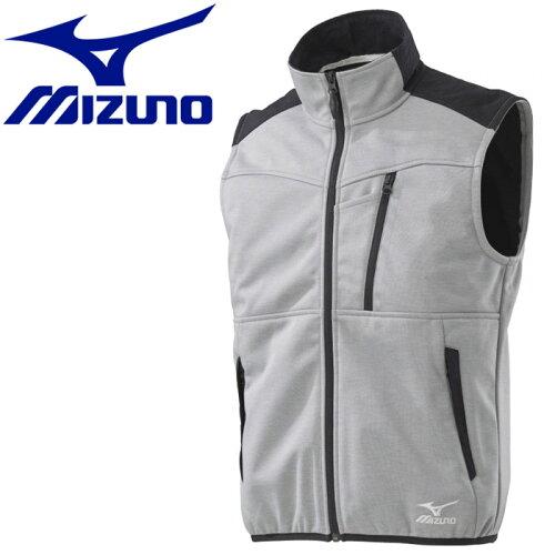 MIZUNO ミズノ ミズノ 防寒ウエア テックシールドベスト アロイグレー M (F2JE958405M 7217)