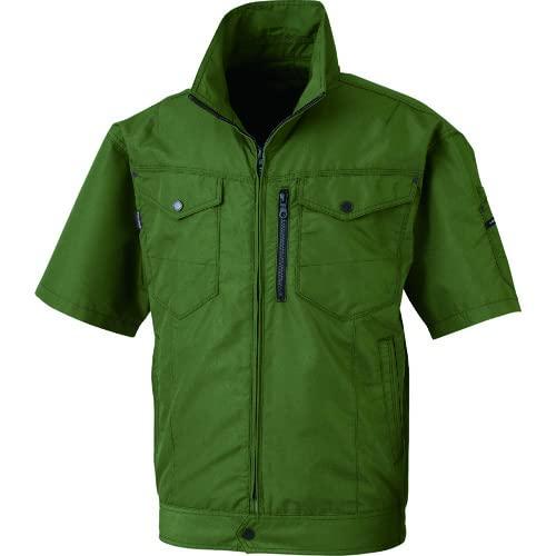 ビッグボーン商事 bigborn 空調風神服 半袖ジャケットディープグリーン3Lサイズ (BK6078S473L 6449)