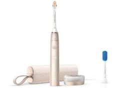 PHILIPPS フィリップス 【2021年モデル】フィリップス ソニッケアー 9900 プレステージ 電動歯ブラシ ホワイト アプリ連動 シャンパン HX9992/21