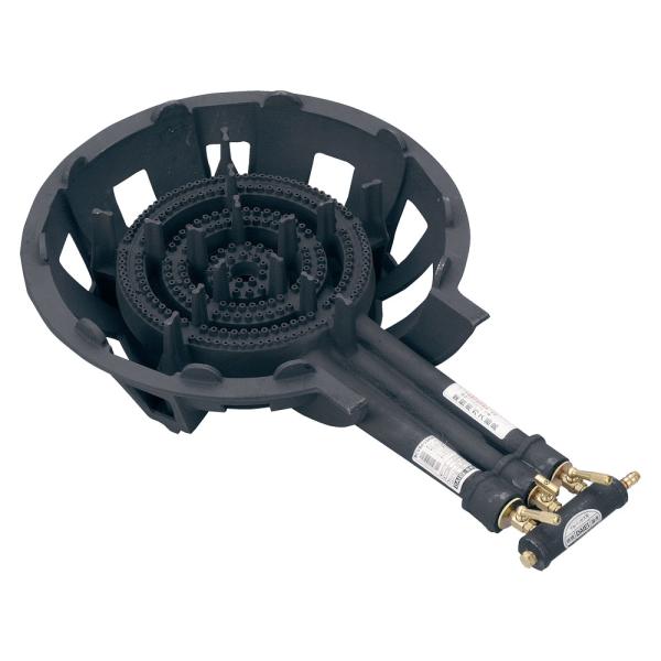 大栄産業(Daiei) 鋳物コンロ DE-30n(三重)パイロット無 13A【DBC6304】