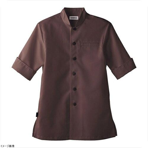 男女兼用ショップコート ET-7731ブラウン LL【SKC6004】
