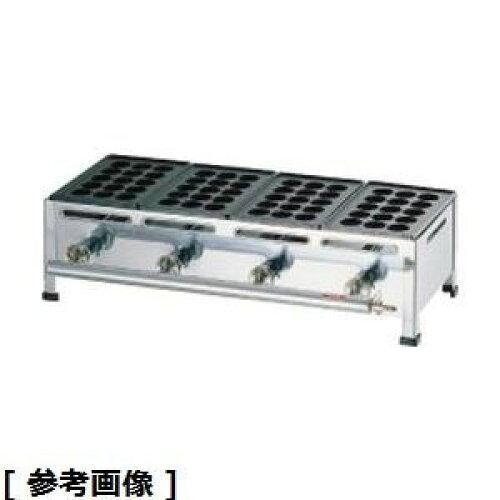 TKG テイケイジイ 遠藤商事 関西式たこ焼器(15穴) 3枚掛12・13A【GTK225】