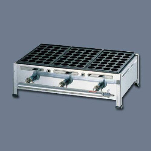 TKG テイケイジイ 遠藤商事 関西式たこ焼器(28穴) 4枚掛12・13A【GTK2311】